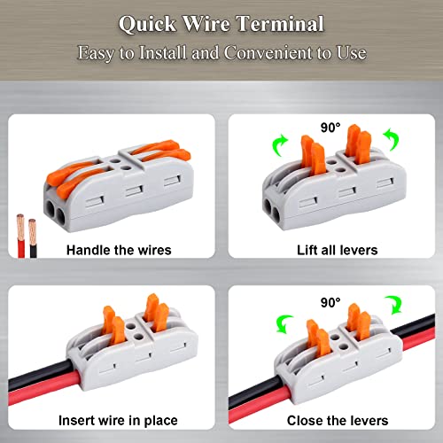 ELEFLY 2 Pack Power Wheels Battery Adapter Compatible with Milwaukee M18 Battery with Fuses & Wire Terminals, Power Adapter Connector for DIY RC Car Toys and Robotics