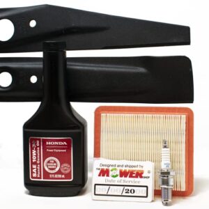 the mower shop maintenance kit for hrn216 lawnmower