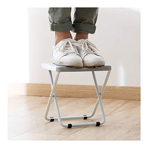 TRENTSNOOK Exquisite Camping Stool Gray Folding Stool Outdoor Beach Camping Picnic Party Fishing Portable Lightweight Portable Practical Durable Load Chair