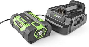 ego power+ battery and charging kit ba1400 56v 2.5ah lithium-ion battery and ch2100 charger set