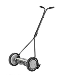 american lawn mower company 1415-16 16-inch 5-blade push reel lawn mower, gray