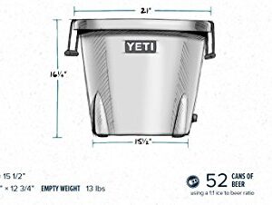 YETI TANK 45 Bucket Cooler, White