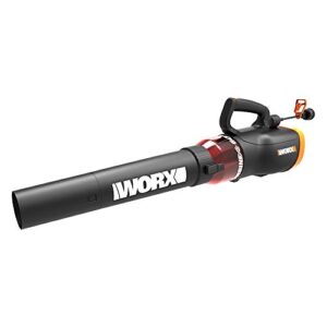 worx wg520 12 amp turbine 600 electric leaf blower