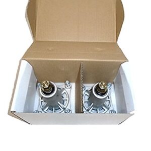 Craftsman Set of Two 187292, 192870, 532187292, 532192870 Spindle Assembly with Grease Zerk, Husqvarna Poulan