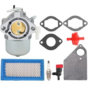 atvatp 694526 carburetor for 690119 690118 690115 690111 499029 lawn mower tractor 10hp engine gererac powerboss 5500 generator & 691643 air filter