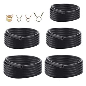 hipa 3 feet 1/8″ 3/16″ 0.22″ 1/4″ 5/16″ id fuel line fit for kawasaki ezgo kohler briggs and stratton snowmobile lawn mowers tractor bike atv utv weed eater golf cart motorcycle scooter generator