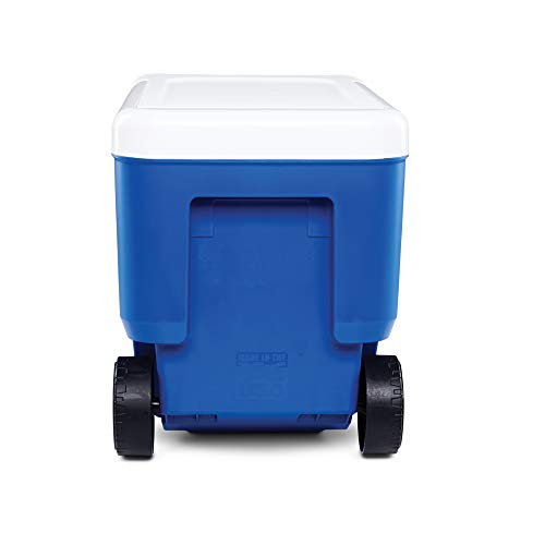 Igloo 00034482 Wheelie Cool 38 Majestic Blue, White, White, White