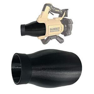 stubby car drying nozzle for dewalt 20v blower dcbl722b