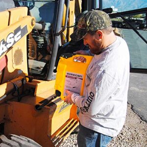 Surecan 5 Gallon Self Venting Diesel Fuel Can w/Rotating Spout, Yellow (2 Pack)