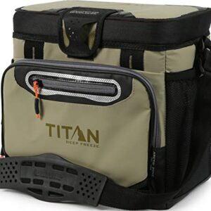 Arctic Zone Titan Deep Freeze Cooler - 16 Can Zipperless Hardbody Cooler - Deep Freeze Insulation, HardBody Liner, and SmartShelf