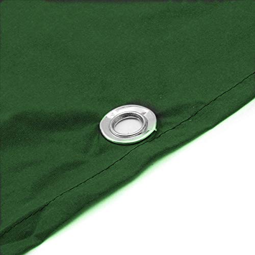 Sevenmore Playground Replacement Canopy, 43" x 90" Outdoor Swingset Shade Kids Playground Roof Canopy Waterproof Cover Snow Proof Tent Replacement Tarp Sunshade (Green-43 90")