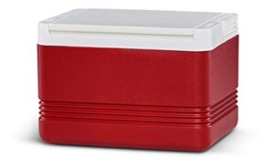 igloo legend 6-can cooler , red, 5 qt