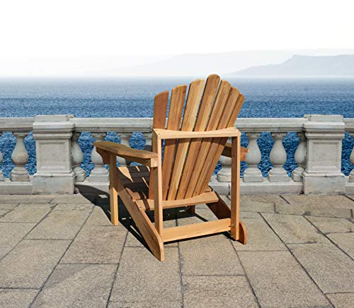 northbeam Riverside Adirondack Chair, Western Red Cedar, Natural