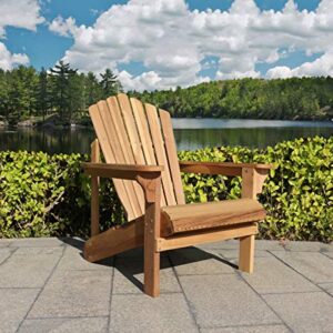 northbeam Riverside Adirondack Chair, Western Red Cedar, Natural