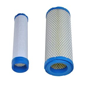 podoy 25 083 01-s air filter & pre filter for compatible with kohler kawasaki grasshopper scag ferris gravely hustler 25 083 04-s 11013-7020 11013-7019 ch18 – ch26 cv16 – cv26 ch730-ch750 cv745