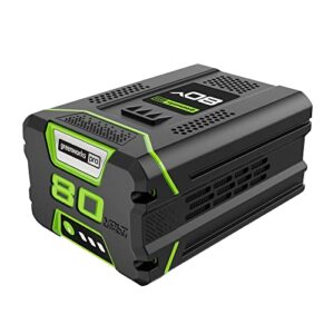 greenworks pro 80v 2.0ah lithium-ion battery (genuine greenworks battery)