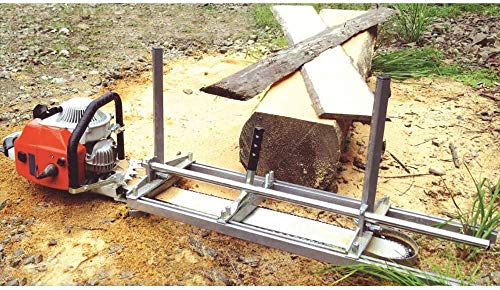 chainsaw mill Portable Chainsaw mill 36" Inch steel and Aluminum Planking Milling Bar Size Cutting Milling