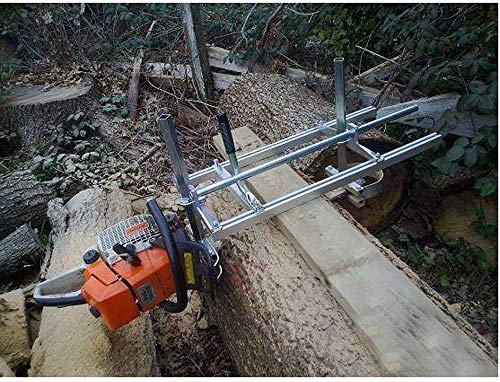 chainsaw mill Portable Chainsaw mill 36" Inch steel and Aluminum Planking Milling Bar Size Cutting Milling