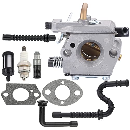 Venseri WT-194 Carburetor for Sthil 024 026 MS240 WT-403A WT-403B Chainsaw 1121 120 0610 with Gasket Filter Spark Plug