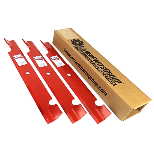 MowerPartsGroup (3) Reaper 54" Blades for Bad Boy MZ Magnum Replaces 038-0005-00 Made in USA