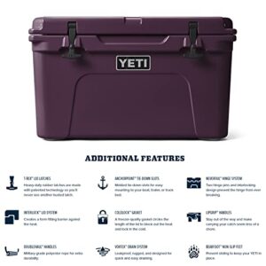 YETI Tundra 45 Cooler, Nordic Purple