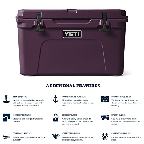 YETI Tundra 45 Cooler, Nordic Purple