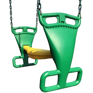 creative playthings back to back glider w/chain & glider brackets