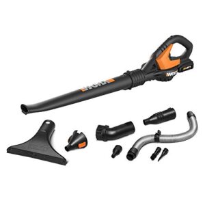 worx wg545.1 20v power share air cordless leaf blower & sweeper