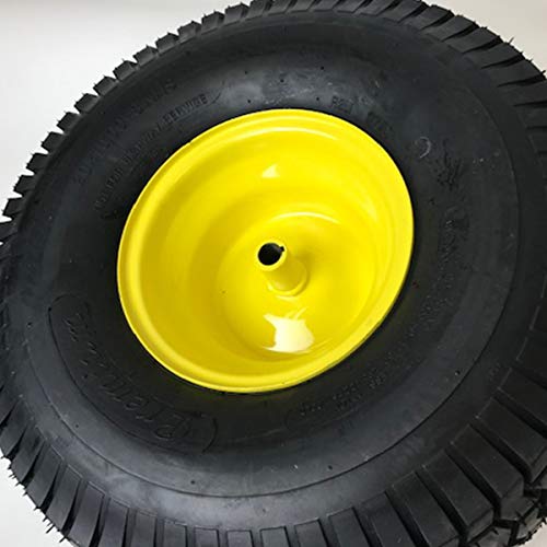 Hoosier Wheel 20x10.00-8 Lawn Mower Wheels - Set of 2 - Fits on 3/4 Inch Axle