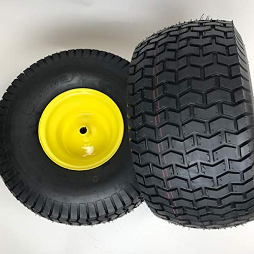 Hoosier Wheel 20x10.00-8 Lawn Mower Wheels - Set of 2 - Fits on 3/4 Inch Axle