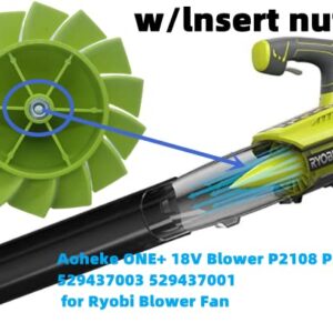 Aoheke ONE+ 18V Blower P2108 P21081 529437003 529437001 for Ryobi Blower Fan