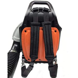 65CC 3.6HP 2 Stroke Backpack Gas Powered Grass Lawn Blower Air Cooling Commercial 2 Stroke 65cc Gas Powered Leaf Blower Gasoline Backpack Grass Blower with Harness Air-Cooled