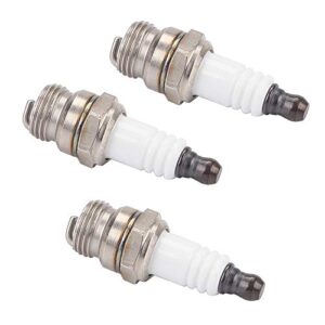 yermax 753-06193 753-06847 spark plug for mtd troy-bilt craftsman yard man yard machines string trimmer for rdj7j 753-06847 753-06193 794-00055a 3pack