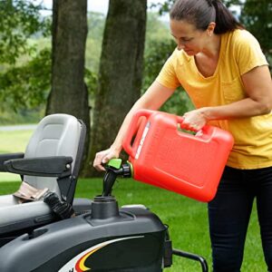 Scepter FSCG552 Fuel Container with Spill Proof SmartControl Spout, Red Gas Can, 5 Gallon