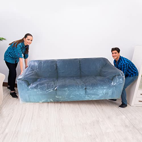 SOFA Moving Covers (2 Pack) - 45" x 152" - Moving & Storage Bags - UBOXES