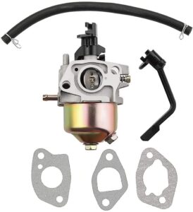 anzac carburetor + intake manifold w/gasket for generator parts power equipment 3000 3500 4000 watt 196cc ohv engine