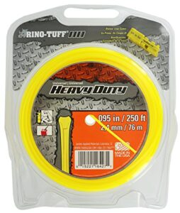 rino tuff universal 0.095 in. x 250 ft. heavy duty trimmer line