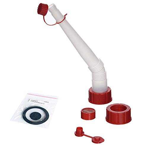 TruePower Replacement Spout and Vent Kit + Extra Gaskets (Red)