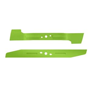 ego power+ ab2102d high-lift bagging blade set for ego 21-in mower lm2130/lm2133/lm2130sp/lm2135sp/lm2150sp/lm2156sp, green