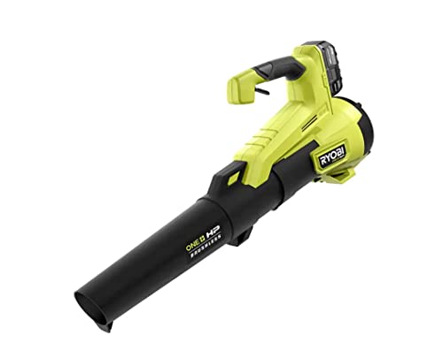 RYOBI (RY40460) 350 CFM 18V Cordless Jet Fan Blower, 4.0 Ah Battery and Charger