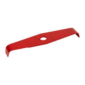 oregon 295504-0 universal mulching brushcutter 2 tooth for stihl, husqvarna, mitox, echo, kawasaki and other machines, red