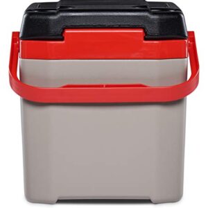 Igloo Quantum Cooler, Sandstone/Blaze Red/Black, 12 quart