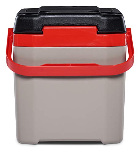 Igloo Quantum Cooler, Sandstone/Blaze Red/Black, 12 quart