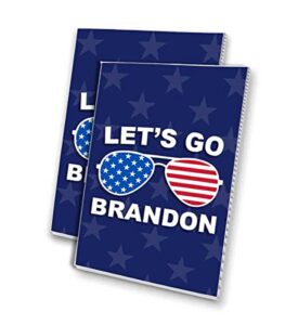 let’s go brandon (24″ x 36″) 4mm corrugated plastic panel, graphics applied to 1 side (pk of 2) | trump, biden, political, maga, republican, fjb