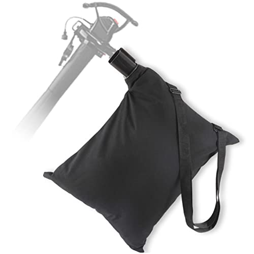 Braveboy 5140125-95 Leaf Blower Vacuum Vac Shoulder Bag, Compatible with Black & Decker BV3100/BV2900 Blower Replacement Leaf Bag 5140117-99.