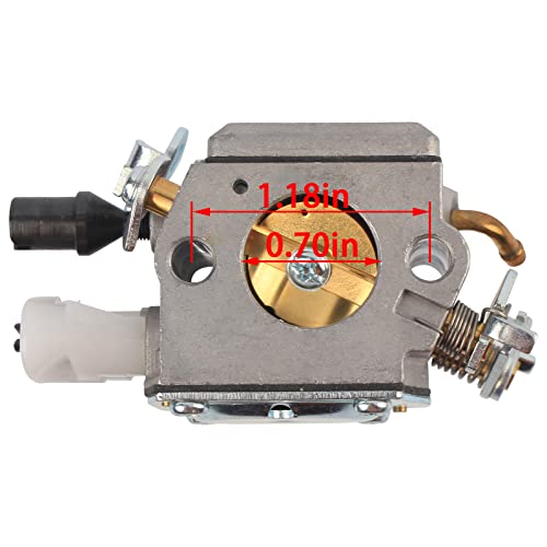 Carbbia Carburetor 505203001 with Tune up Kit for Husqvarna 357XP / 359 / 359EPA / 357XP / 357XP EPA Chainsaws for Jonsered CS2156 CS2159 Chain Saw for Zama EL42 C3-EL42 Carb