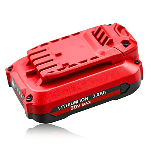 GERIT BATT Upgraded 3.0Ah 20 Volt Replacement for CMCB202 Battery Compatible with Craftsman 20V Battery V20 Lithium CMCB202-2 CMCB201 CMCB204 CMCB204-2 Cordless Power Tools Battery