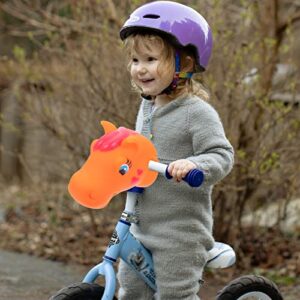 Kisangel Kid Toys Toddler Toy Scooter Accessories for Toddlers Kids Girls Decorations All of T- bar Micro Mini Kick Scooter Bike Jump Stick Orange Kid Toys Toddler Toy