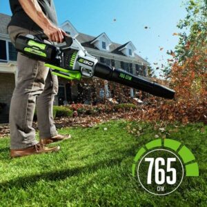 EGO LB7654-2 765CFM Handheld Blower with (2) 5Ah Batteries and 550W Rapid Charger