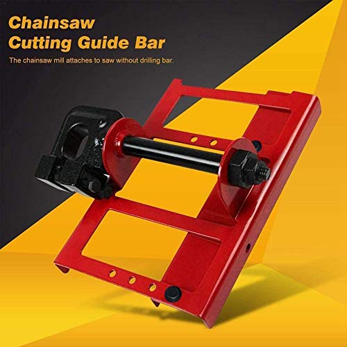 Chainsaw Mill Lumber Cutting Guide Saw Steel Timber Chainsaw Attachment Cut Guided Mill Wood